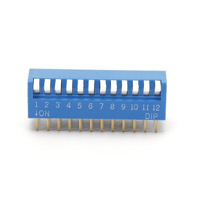 Cina numero di tipo 1 ~12 del piano dei DIP switch dei pali 4 compratori in vendita