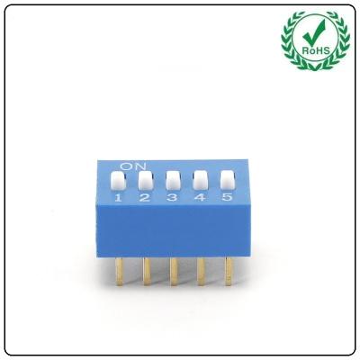 China 2.54mm schakelaar van de 2 reeksenonderdompeling van de positiepiano dpl 3 kopers Te koop