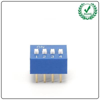 China elektrische mini de diaschakelaars van de piano zeer belangrijke schakelaar hm-dp2.54-4P 3 kopers Te koop