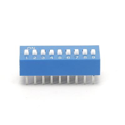 Cina DIP switch con il passo di 2.54mm fino a 12 pali e una resistenza di isolamento di 100m 2 compratori in vendita