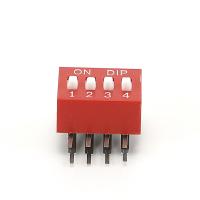China DS DA DP SMT Type Piano Dip Switch , 1-12 Position DIP Switch for sale