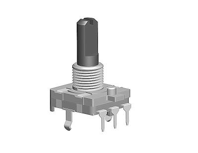 中国 16mmの絶縁された回転符号器EC162102ZXB-HA1が付いているEC16回転式エンコーダー 販売のため