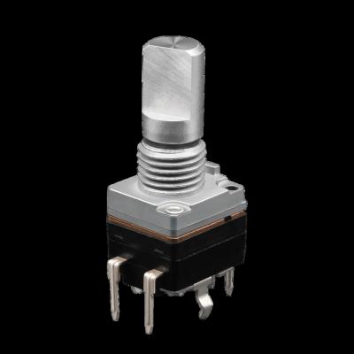 China rv09 botão cinzento incremental giratório do interruptor giratório do codificador 360 para codificar para o codificador giratório pulser do índice audio do controle de volume à venda