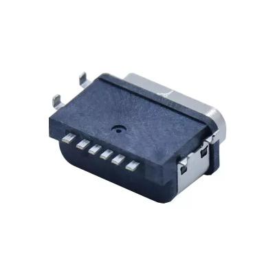 Cina Tipo connettore impermeabile di Pin SMT USB 3,1 del fermaglio 6 del connettore IP67 di C in vendita