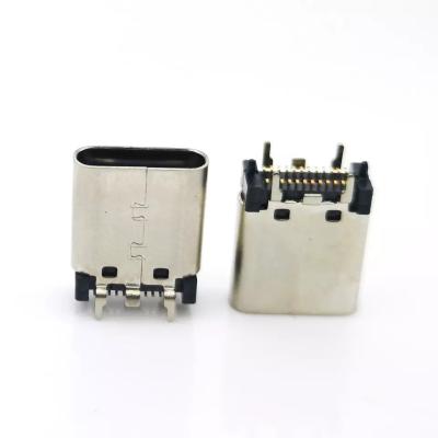 中国 穴の縦のタイプCのメス コネクタUSB 3.0を通したSMT 3.1 3.2 販売のため