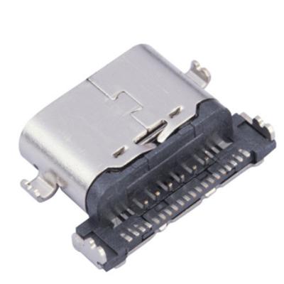 Cina Tipo carico veloce sicuro di USB-31C-F-01C-D USB del fermaglio di USB C di file del doppio del recipiente 24pins del supporto del fronte di C in vendita