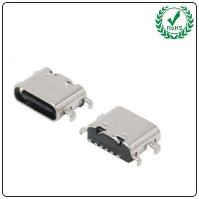 Cina Tipo tipo di USB-20C-F-06C16 USB della lega per saldatura del recipiente DIP+SMT del Superiore supporto di C in vendita