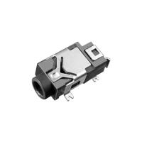 China SMD Mini 2.5mm Headphone Jack Socket 5pin Panel Mount for sale