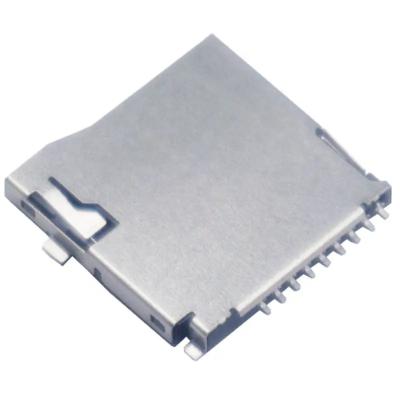 Cina RoHS per la presa di alimentazione dell'incavo del titolare della carta di memoria di Kingston Push Push Sd Card in vendita