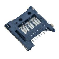 China Push Push Type Micro SD Card Connector 8pin 1.45H TF Reader Card for sale