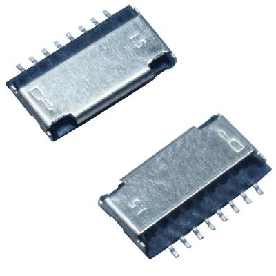 Cina Tipo semplice 1.7mm connettore del commutatore di altezza 1.5mm di carta di 8Pin TF per il telefono cellulare in vendita
