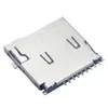 China conector de cartão da memória do impulso do impulso de 9pin 1.85H TF, Mini Sd Card Connector pequeno à venda