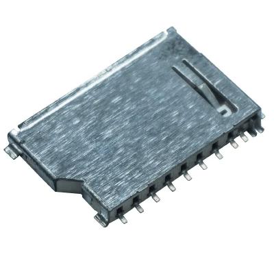 Cina tipo tipo in opposizione del PWB SMT della scheda di memoria di deviazione standard del passo 2.8H 9pin di 2.5mm del connettore in vendita