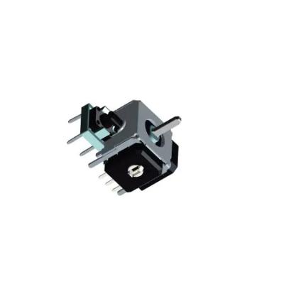 China Botão linear do polegar do potenciômetro da corrediça de Mini Rotary Spring Return 10k com interruptor à venda