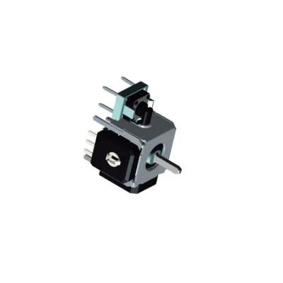 China Botão linear do polegar do potenciômetro da corrediça de Mini Rotary Spring Return 10k com interruptor à venda