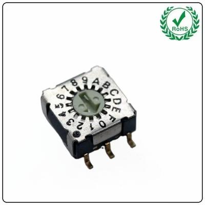 China 8-6 o interruptor de seletor giratório da posição, personalizou Mini Rotary Switch à venda
