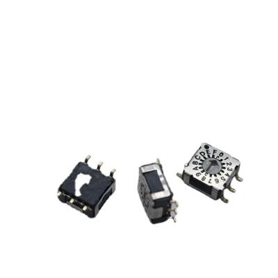 Cina IP67 4 8 6 7 10 8 9 6 12 commutatore rotatorio verticale Smd 5v 100ma 7x7mm di codice di posizione SMD in vendita