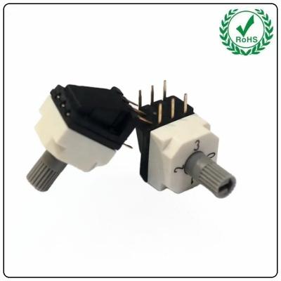 China 10x10 que codifica 3x3 o terminal 6 interruptor rotativo de 8 posições com o botão alto 6mm à venda