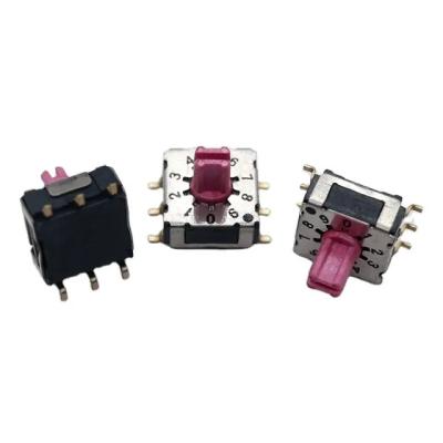 Cina il commutatore di 7x7 SMT Mini Multiple Position Rotary Changeover impermeabilizza elettrico in vendita