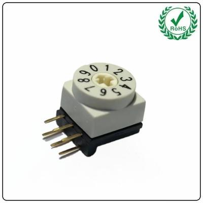 Cina IP67 impermeabilizzano i commutatori rotatori piccolo ccc del codificatore di 10mmX10mm in vendita
