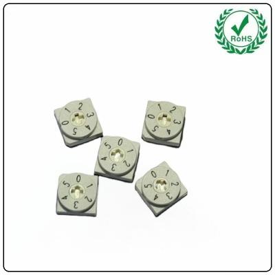 Cina commutatore rotante di 10mm SMD 360 alta precisione di Digital 6Bit di codice di processo di grado mini in vendita
