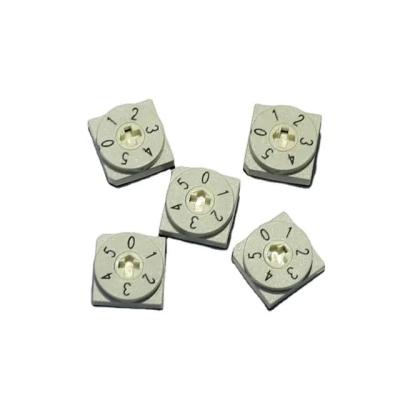 Cina commutatore rotante di 10mm SMD 360 alta precisione di Digital 6Bit di codice di processo di grado mini in vendita