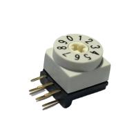 China Customized Coding Rotary Switch Mini 10mm * 10mm  50VDC for sale