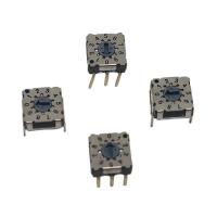 China BCD Code Rotary Dip Switch 3 Position Thru Hole Terminal 3+3 PIns for sale