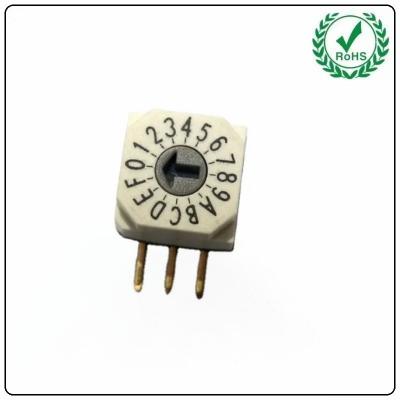 Cina Su misura codificando Mini Rotary Switch 4 posizioni 50VDC 100mA in vendita