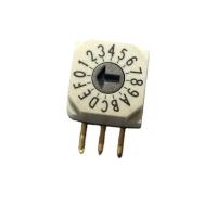 China Customized Coding Mini Rotary Switch 4 Positions 50VDC 100mA for sale