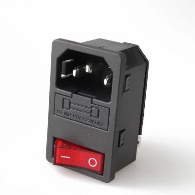 Cina LZ-14-F16 Presa di corrente 10A 250V Presa CA IEC INLET Universale EU AU UK Rame CE in vendita