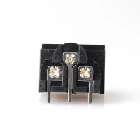 China High Quality AC Power Socket C6 Type Two Core Card Plug Connector With Ear Screw Fixed Mickey Mouse Socket for sale