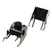 China 6*6 Tact Switch With Bracket Side-DIP Tactile Switch for sale