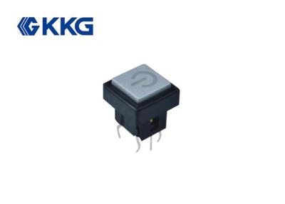 China O botão da força abaixo de 12v iluminou o interruptor do tato dado forma horizontalmente para produtos de Digitas à venda