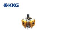 China 12v Joystick Toggle Switch 120gf-200gf Copper Base Material Double amplitude for sale