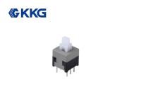 China Black IP40 Square Momentary Push Button Switch DC30V OEM available for sale