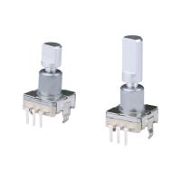 China Rotary Shaft Encoder Switch , 15.5mm 360° 15pule Encoder,Incremental Encoder Switch,Coded Rotary Switch for sale