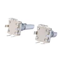 China Rotary Shaft Encoder Switch , 15.5mm 360° 15pule Encoder,Incremental Encoder Switch,Coded Rotary Switch for sale