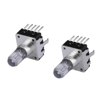 China De codeurschakelaar, 360 °Rotary LEIDENE EC12 RE12 Stijgende Audiocodeur, Coderende Roterende Codeur, codeerde Roterende Schakelaar Te koop
