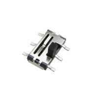 China Slide Switch,2Position SMD 2p2t Panel Mount Sliding Switch, Vertical Push Tact Switch,Interruptor On-Off Toggle Switch for sale