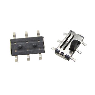 Cina Interruttore, interruttore del supporto del pannello di 2Position SMD 2p2t, commutatore verticale di tatto di spinta, interruttore basculante di accensione dell'interruttore in vendita