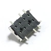 China Slide Switch,2PDT 6Pin SMD Knob Height Sliding Switch,Vertical Side Push Tact Switch for sale