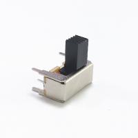 China Slide Switch，DPDT Through Pole 2P2T  Sliding Switch,Horizontal side dial push switch, interruptor on-off toggle Switch for sale
