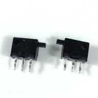 China 0.3 - 0.7N Mini 3 Pin DIP Push Button Switch DC30V 0.1A for sale