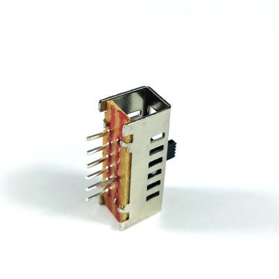 Cina 10000 posizione Wiki Mini Slide Switch DC50V 0.5A dei cicli 6 in vendita