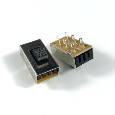 Cina 6 manopola di Pin 2P2T AC250V 1.5A HSV fuori sull'interruttore basculante in vendita