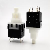 China Unlocked DIP Push Button On Off SPST Key Switch for sale