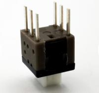 China IP65 SMD Self Locking Push Button 6 Pin DIP Switch 5.8x5.8 for sale