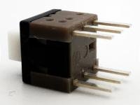 China IP65 SMD Self Locking Push Button 6 Pin DIP Switch 5.8x5.8 for sale