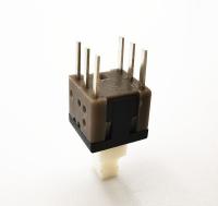 China 5.8x5.8 SMD 6P DIP Self Locking On Off Key Switch for sale